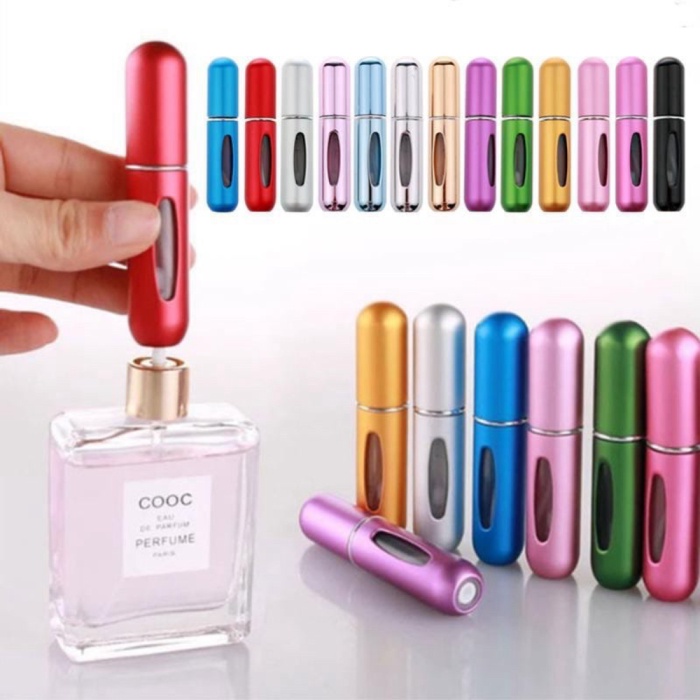 Jual Botol Parfum Refill Mini 5ml Botol Spray Aluminium Travel ...