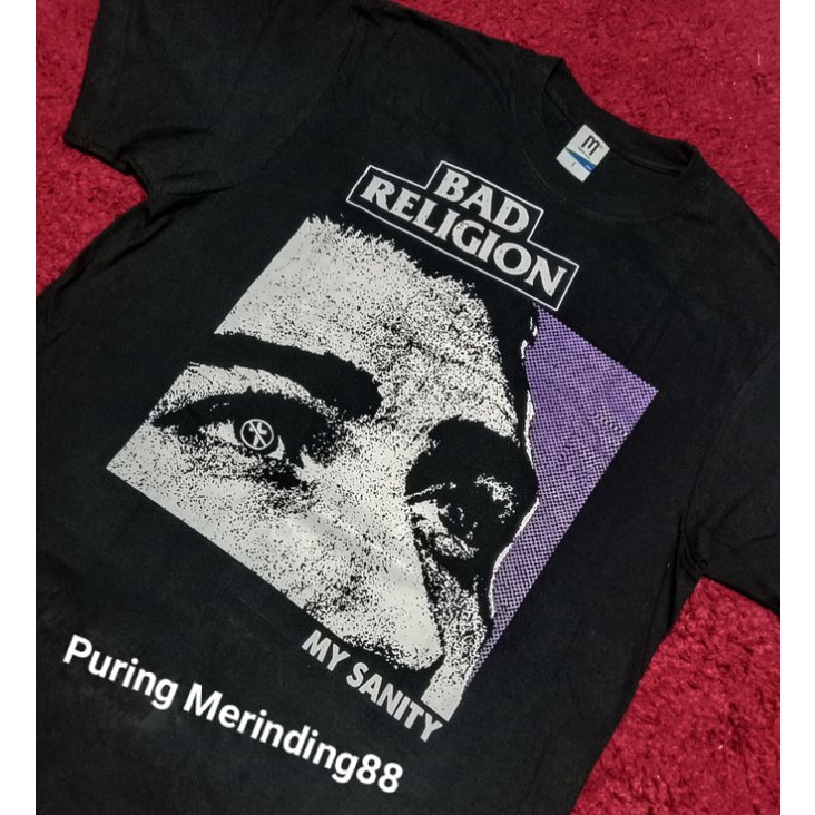 Jual Kaos Bad Religion - My Sanity | Shopee Indonesia