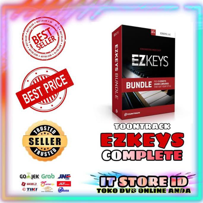 Jual EZKeys Complete Bundle VST DVD Lisensi Full Selamanya BOOM SALE ...