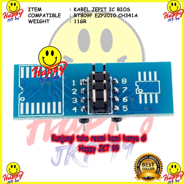 Jual Set-Kit-Tool- Jepit Ic Adapter Bios Ezp2010 Ezp 2010 2019 Ezp2019 ...