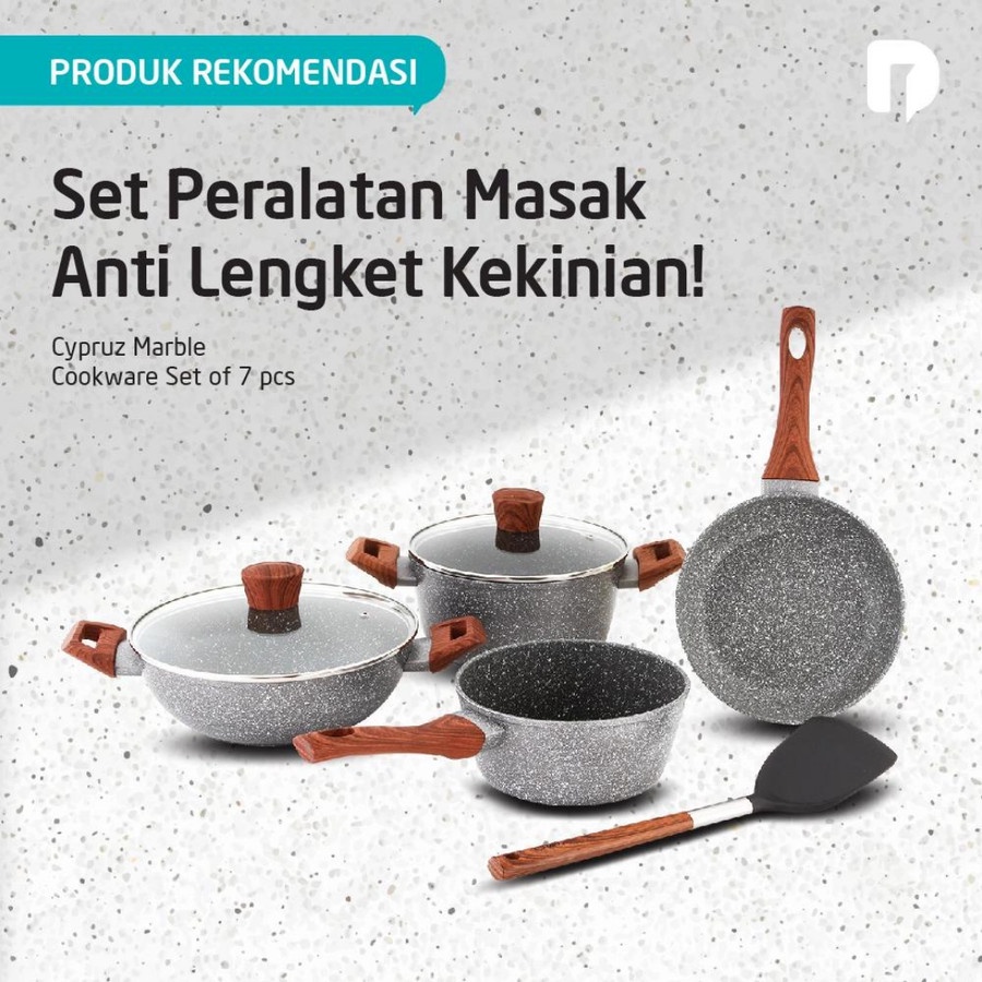 Jual Panci Set Panci Keramik Anti Lengket Wajan Keramik Kuali Marble ...