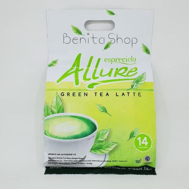 Jual XA65 ESPRECIELO ALLURE JAPANESE GREEN TEA LATTE ISI 14 SACHET ...
