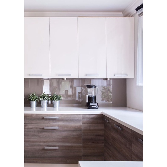 Jual Kreative Wall Aksesoris Kitchen set Minimalis lapisan HPL | Shopee ...