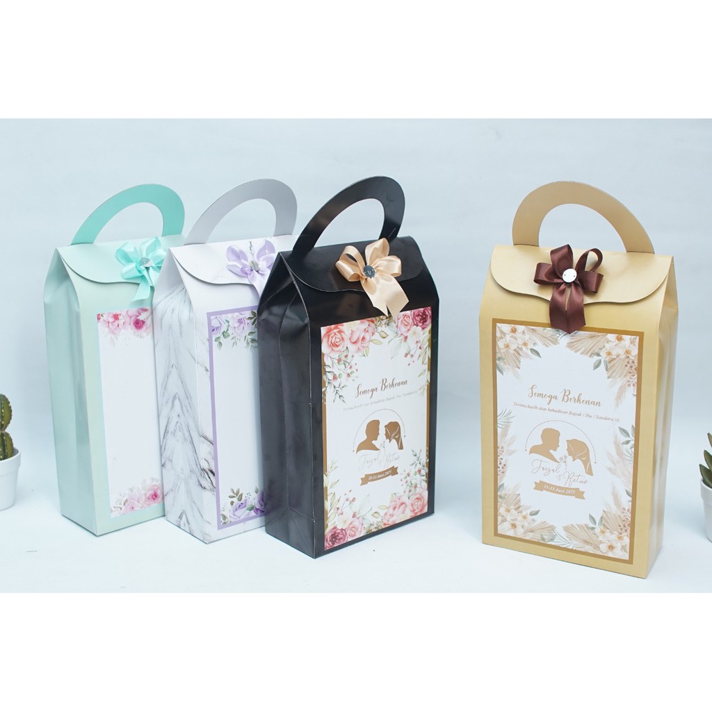 Jual KEMASAN SOUVENIR/ BOX SOUVENIR/ PAPERBAG TERTUTUP | Shopee Indonesia