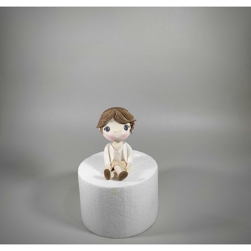 Jual custome figurine fondant/topper cake/dummy cake | Shopee Indonesia