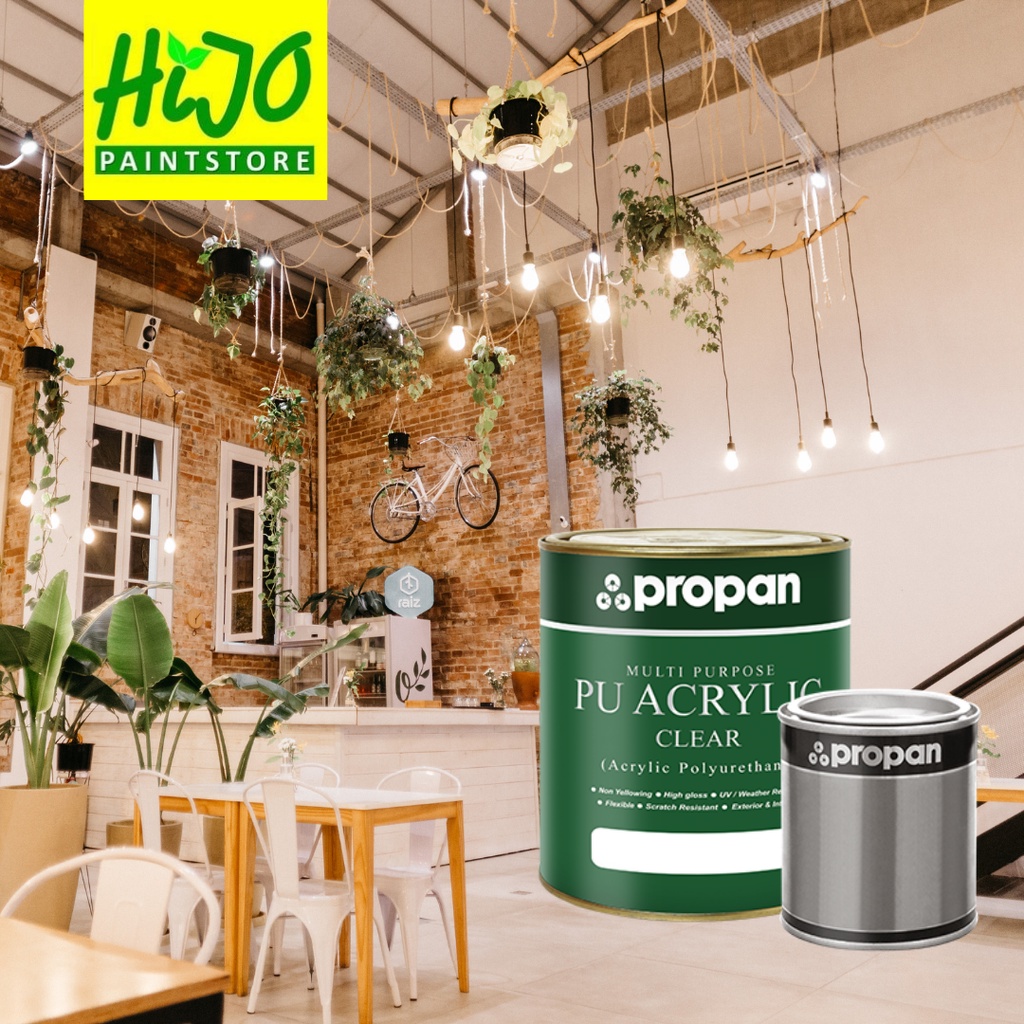Jual PROPAN PU ACRYLIC NON YELLOWING PUL-91 & PUSS-91 1LT - MENJAGA ...