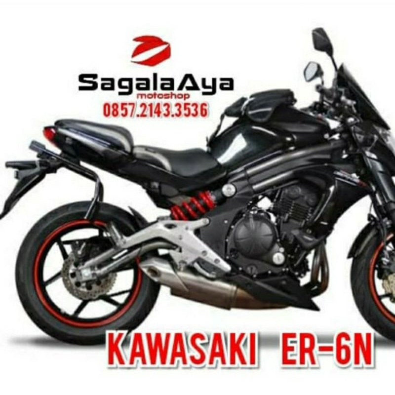 Jual Bracket sidebox SHAD 3P for kawasaki Er6 Er6n Er6f Shad 23 shad 36 ...
