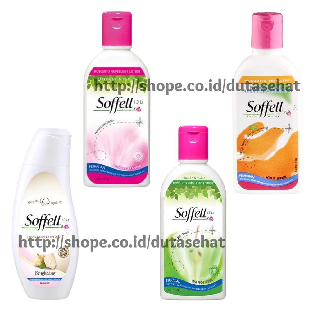 Jual Soffell Botol 80 Gr - Lotion Anti Nyamuk | Shopee Indonesia