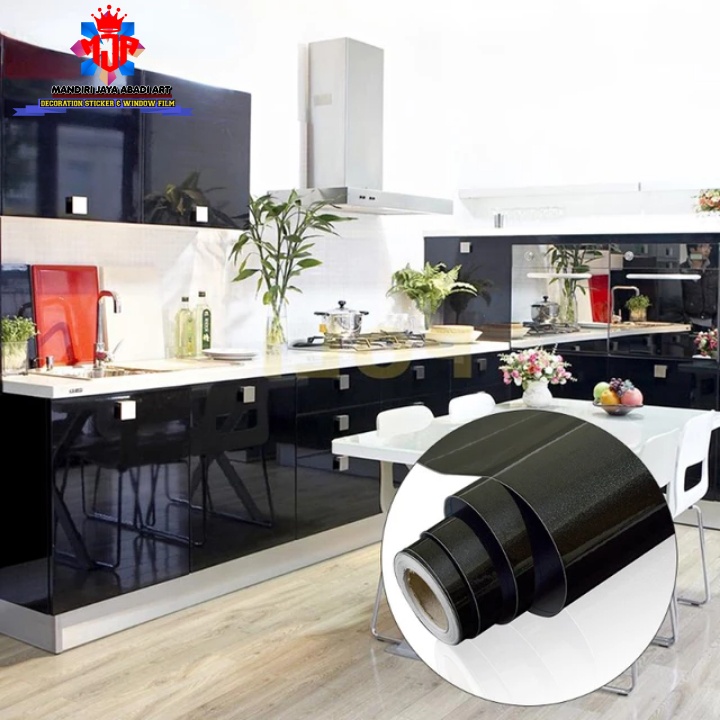Jual Wallpaper Stiker Lemari Sticker Meja Kayu Kitchen Set Dinding ...