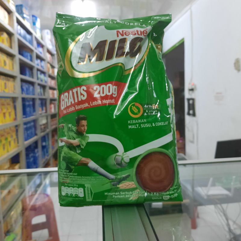 Jual BARU MILO ActivGO 3IN1 1KG, BARU MILO ActivGO COKLAT 1KG(GRATIS ...