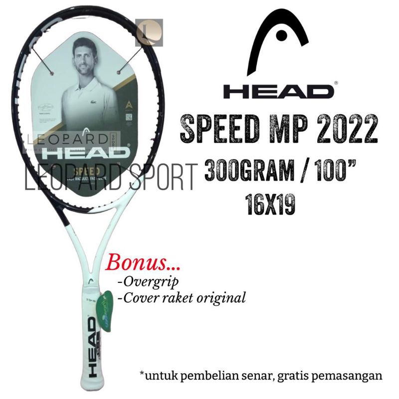 Jual Raket Tenis Head Speed MP 100" 300g / Raket HEAD SPEED MP 2022 ...