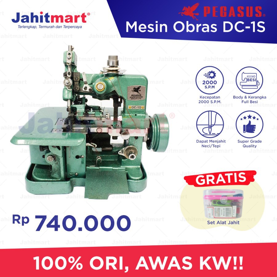 Jual Mesin Obras DC-1S Merk Pegasus | Shopee Indonesia