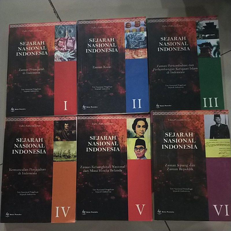 Jual Buku Sejarah Nasional Indonesia Set | Shopee Indonesia