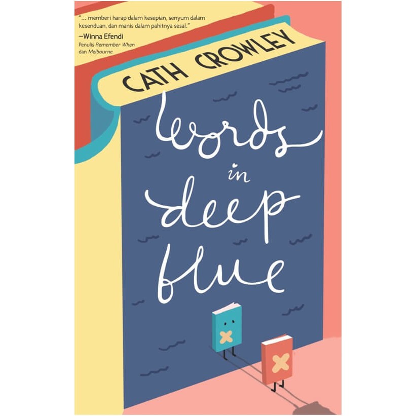 Jual Buku Novel : Words In Deep Blue | Cath Crowley - Mizan | Shopee ...