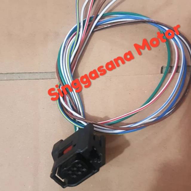Jual Kabel Soket Sensor CKP Female Pin 6 Honda FI New Beat Vario Scoopy ...