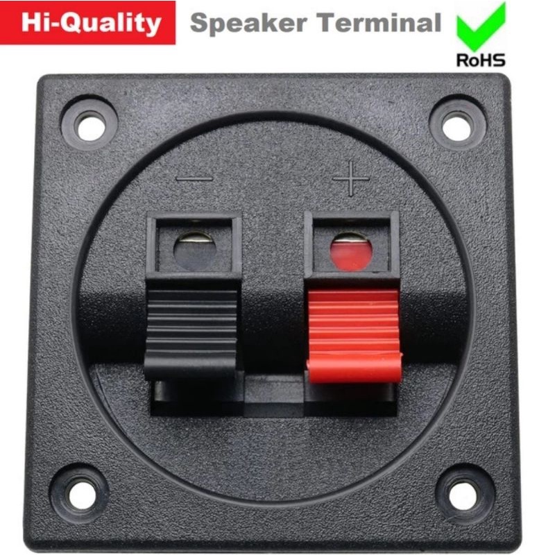 Jual Terminal Speaker Box Hole Bulat Socket Konektor Kabel Jepit ...