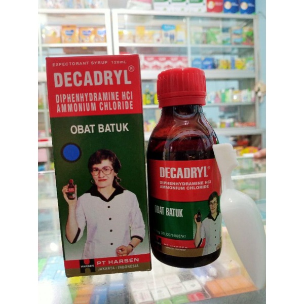 Jual DECADRYL SYRUP 120ML | Shopee Indonesia
