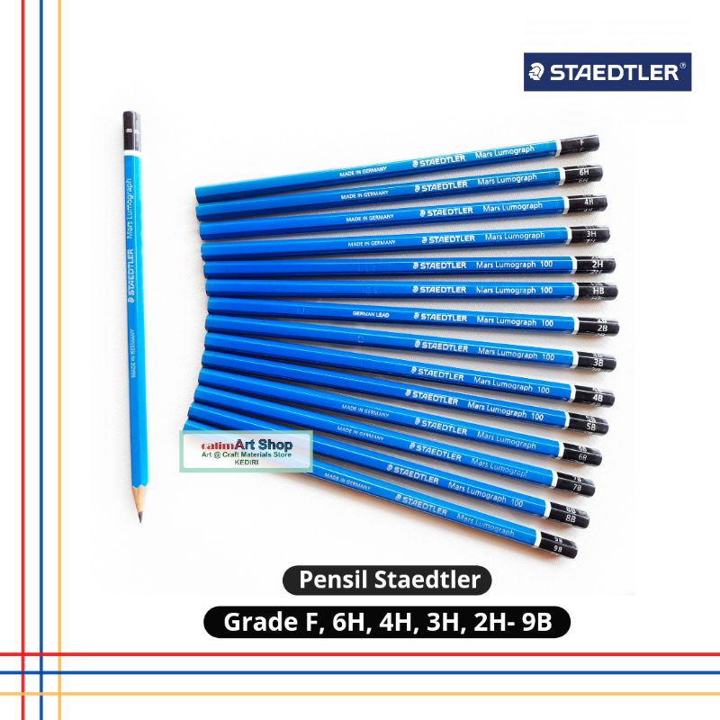 Jual Pensil Gambar - Pensil Staedtler Grafit - Pensil Grafit Mars ...