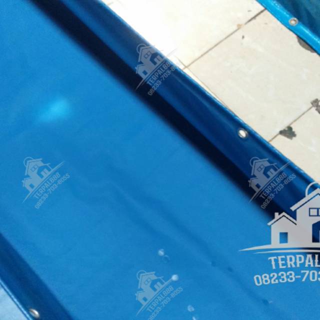 Jual Terpal Kolam PVC ORCHID 2x1x0.50 Semikaret/ Terpal kolam ikan ...