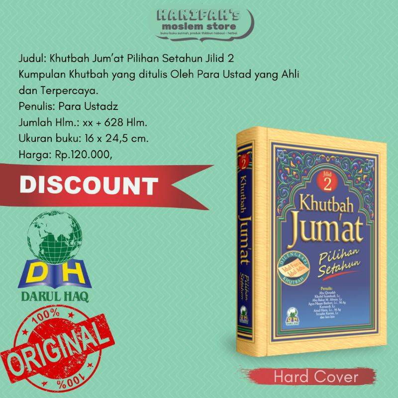 Jual Khutbah Jum at Pilihan Setahun Khutbah Jumat Pilihan Jilid 2 Darul ... Jual Khutbah Jum at Pilihan Setahun Khutbah Jumat Pilihan Jilid 2 Darul ...