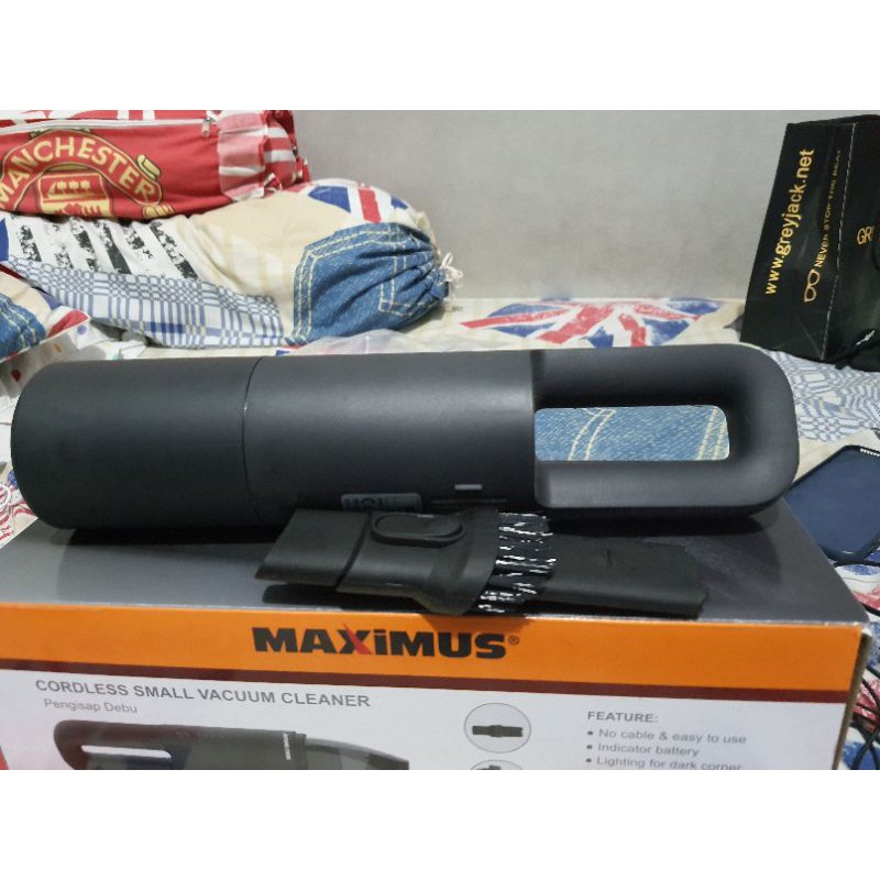 Jual Vacum Cleaner Portable Maximus Battery | Shopee Indonesia