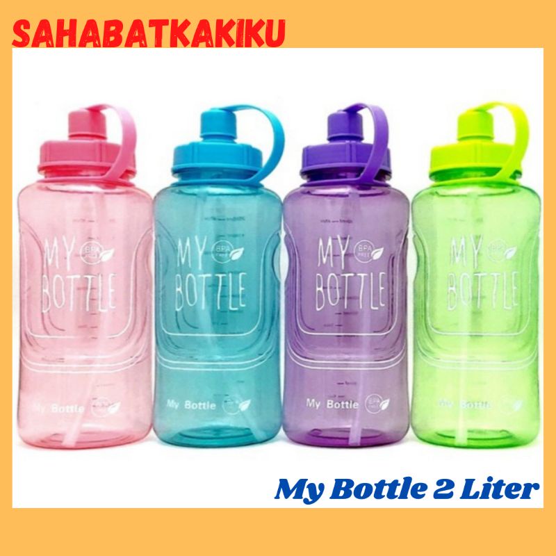 Jual Botol Minum 2 Liter / My Bottle 2 Liter | Shopee Indonesia