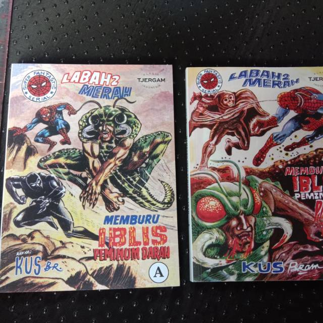 Jual labah labah merah memburu iblis peminum darah | Shopee Indonesia