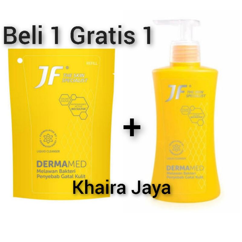 Jual Sabun Mandi Mengurangi Gatal JF Sulfur Dermamed Acne Oily Derma ...