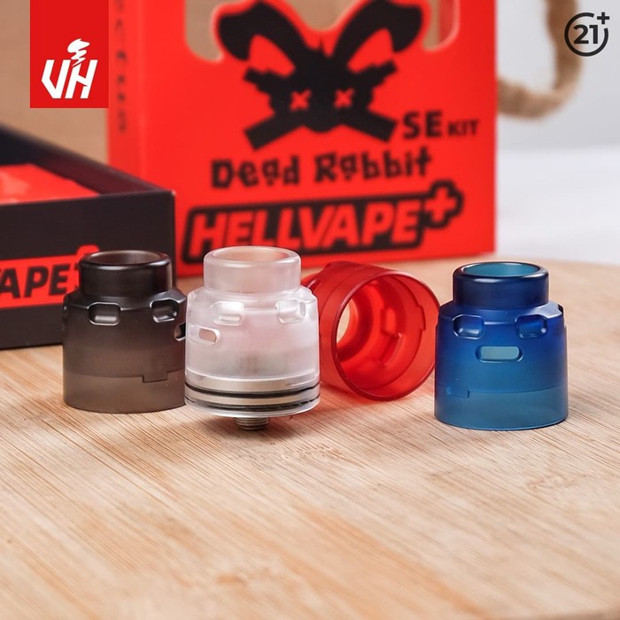 Jual AUTHENTIC Dead Rabbit V2 SE Kit RDA with 4 Cap By Hellvape ...