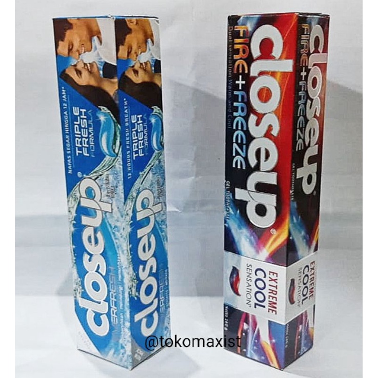 Jual Close Up Everfresh Icy White 160gr Triple Fresh / Closeup Fire ...