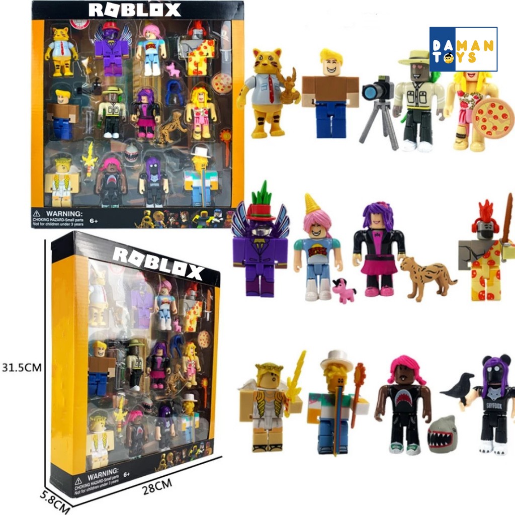 Jual DToys Mainan Impor Anak Roblox Set/Roblox Set murah/Kado Mainan ...