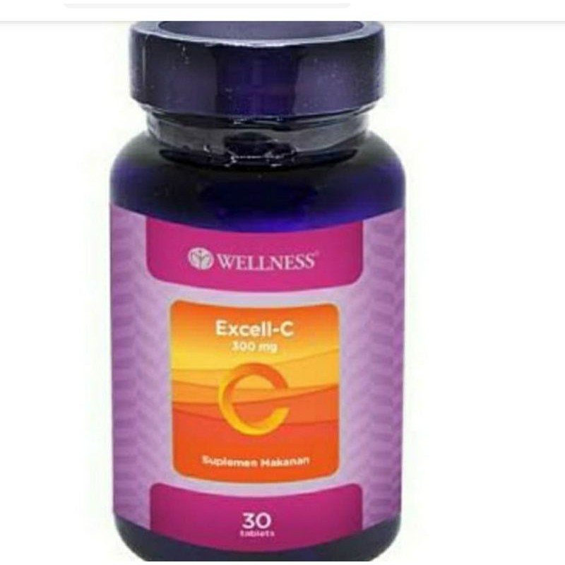 Jual wellness excell c 300mg (vitamin c 30 tablet) | Shopee Indonesia