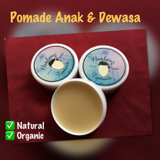 Jual Pomade Natural Herbal Non Kimia Murah untuk Anak dan Dewasa | Gak ...