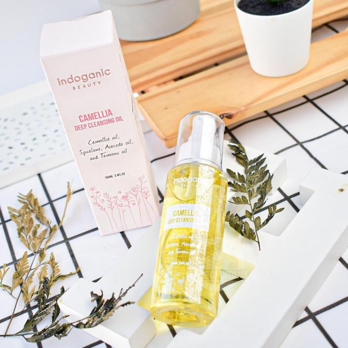 Jual Indoganic Beauty Camellia Deep Cleansing Oil 100 Ml | Shopee Indonesia