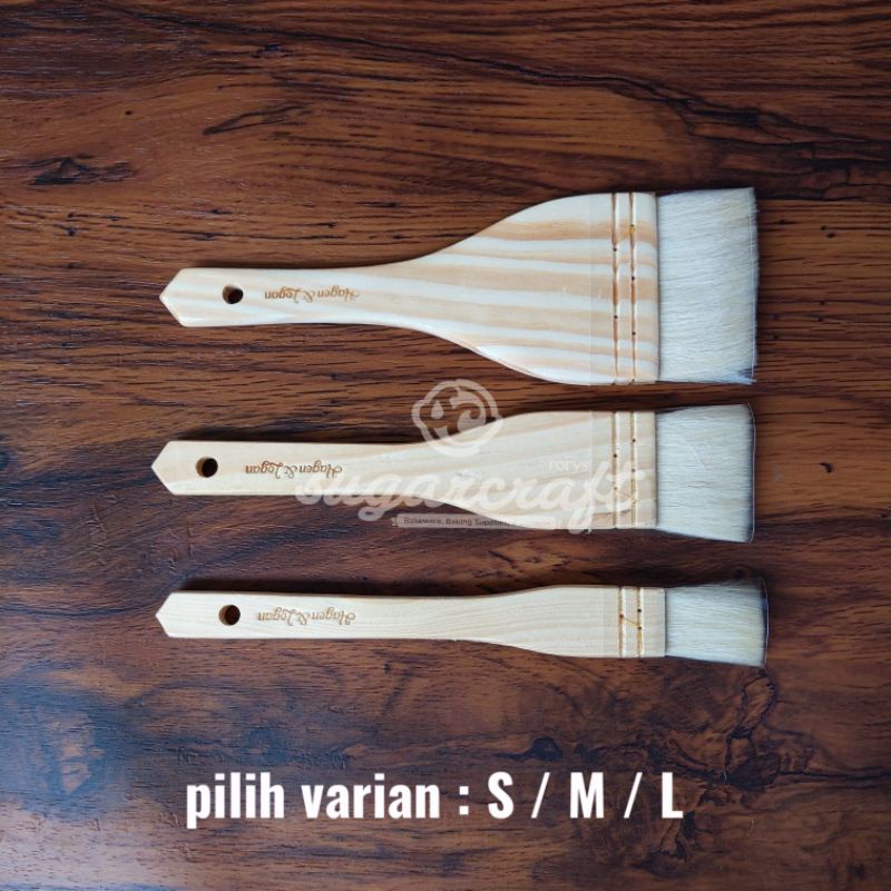 Jual Kuas kue kayu 23cm HL | Shopee Indonesia