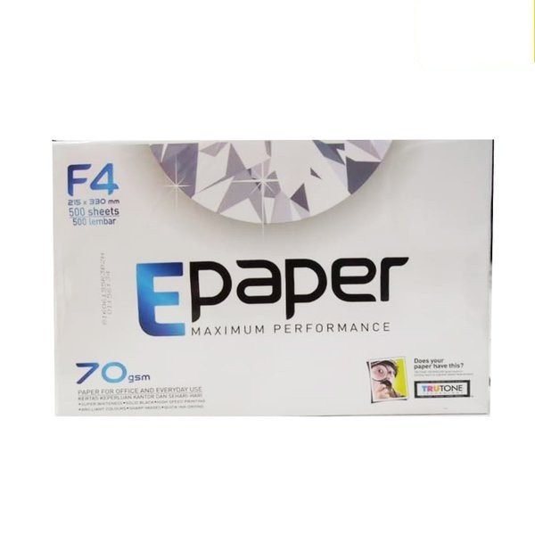 Jual KERTAS HVS F4 70 GRAM NATURAL / EPAPER | Shopee Indonesia