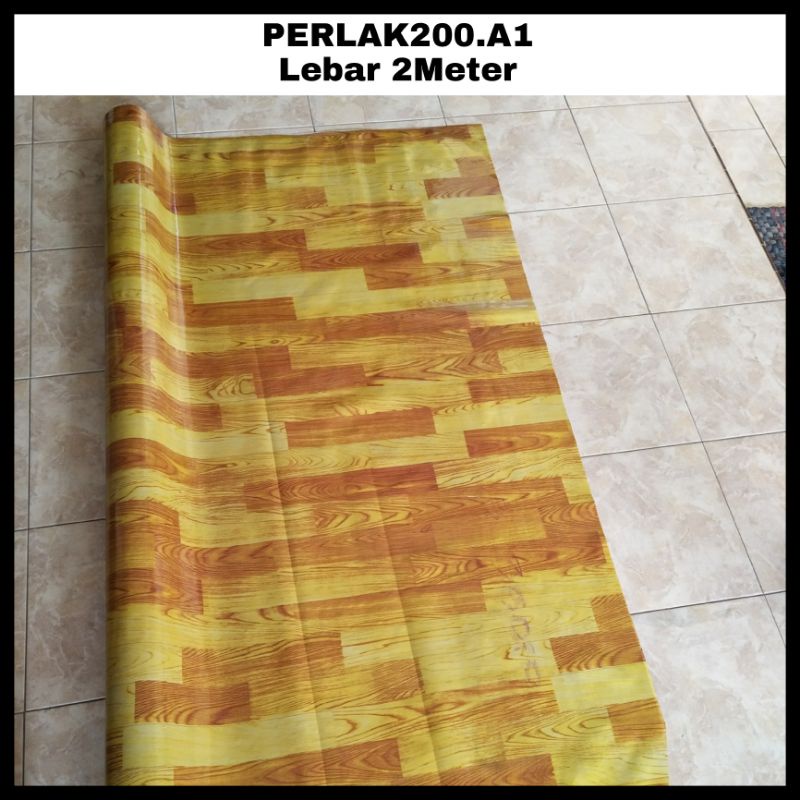 Jual PERLAK LANTAI METERAN MOTIF KAYU 1 meter | Shopee Indonesia