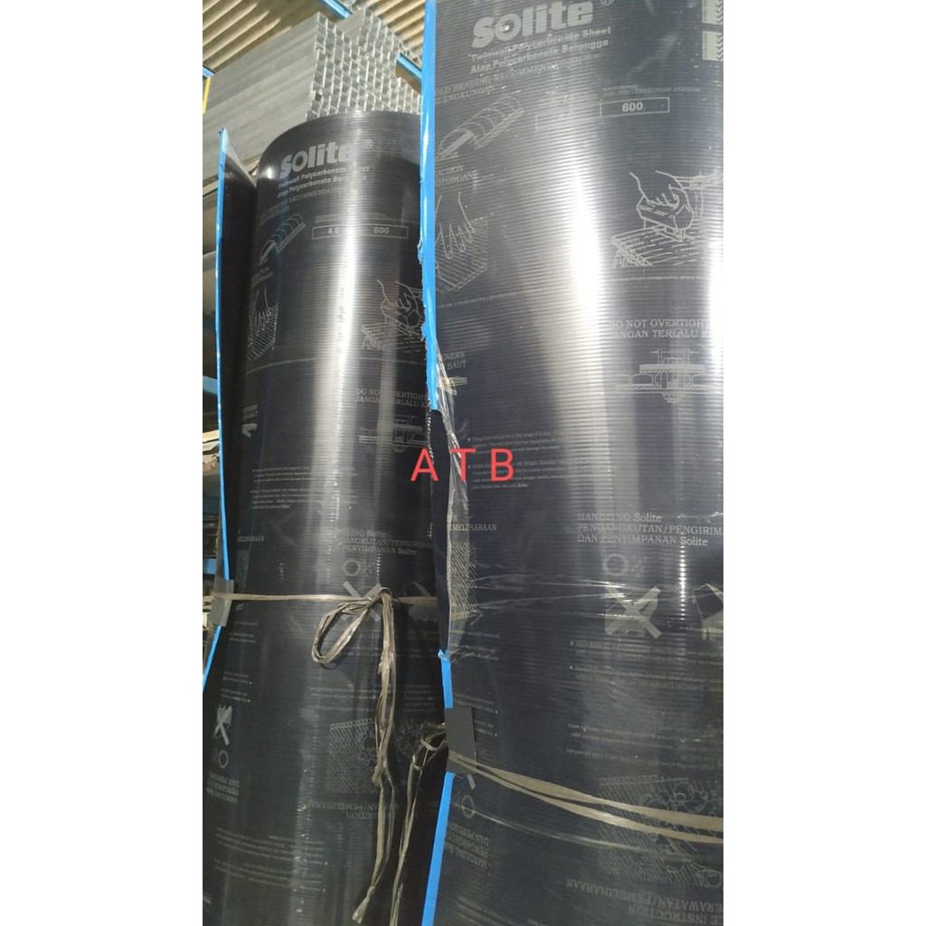 Jual Solarlite 5mm Dark Grey- Polycarbonate Twinwall - Tebal 5.0 mm ...