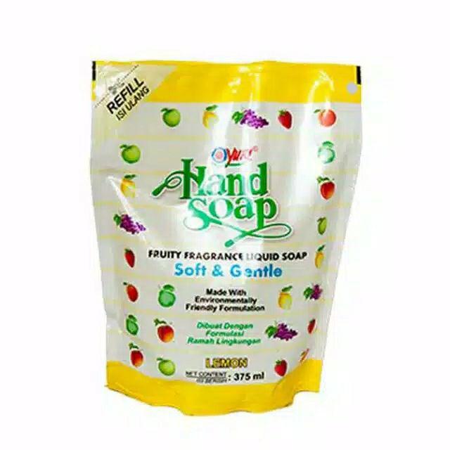 Jual YURI HAND SOAP REFFIL 375ML/Yuri Hand wash/sabun cuci tangan aroma ...