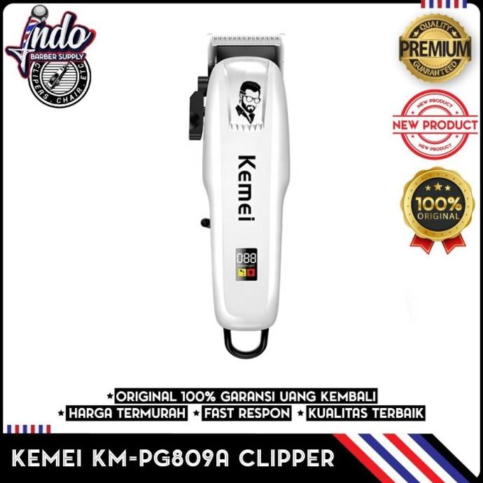 Jual Hair Clipper Kemei KM-809A Alat Mesin Cukur Rambut Original | Shopee Indonesia