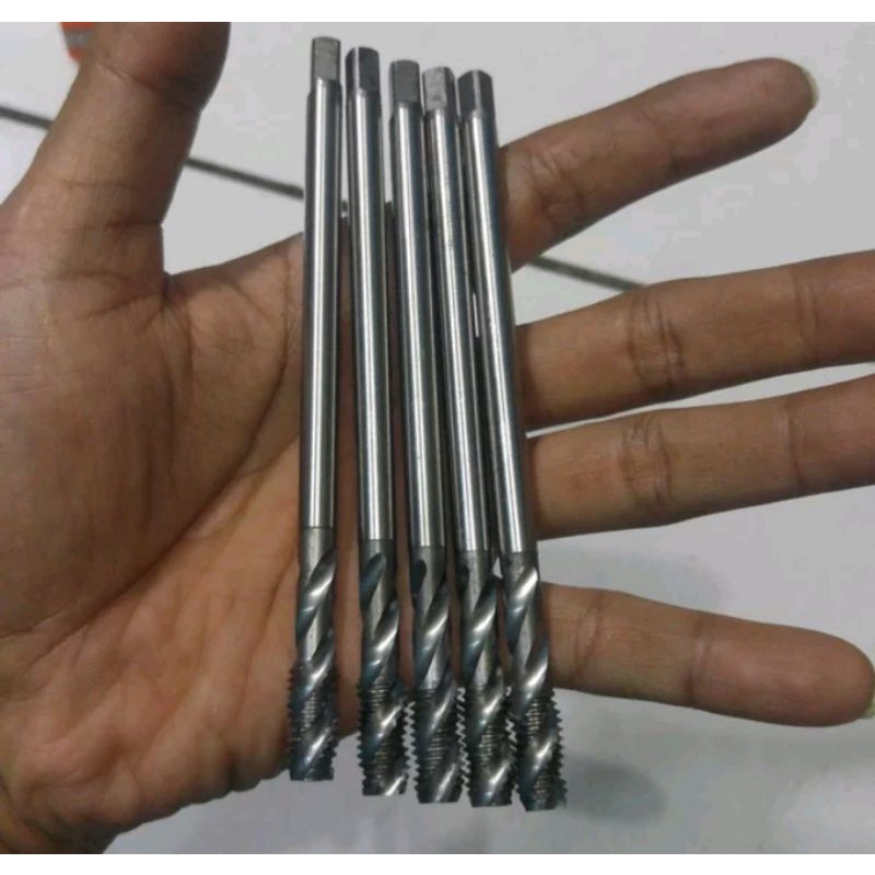 Jual tap spiral.tap ulir.tap long. M8×1.25 OSG japan.long 100mm.second ...
