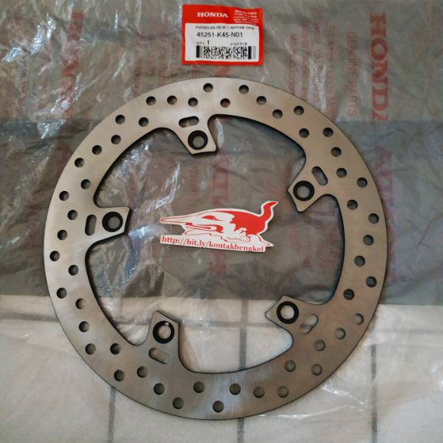 Jual Disk Front Brake Piringan Cakram Depan CBR CB 150 R LED Ori AHM 45251K45N01 | Shopee Indonesia