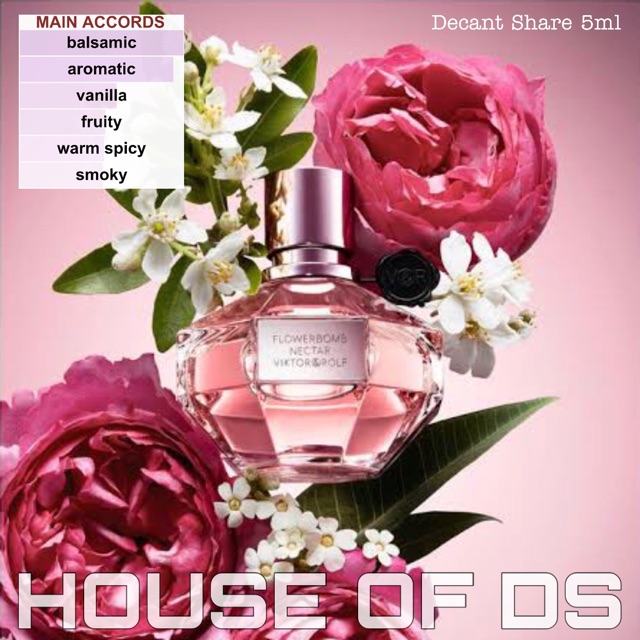 Jual Decant Sample Flowerbomb Nectar EDP 1ml/3ml/5ml | Shopee Indonesia