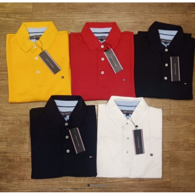 Jual Kaos kerah polo pria polos TH - T shirt pria polo kerah | Shopee ...