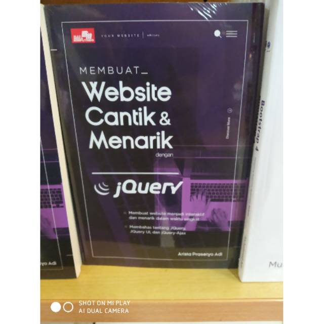 Jual Buku membuat website cantik dan menarik jQuery | Shopee Indonesia