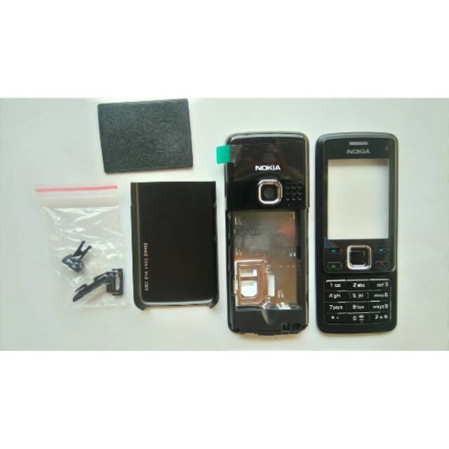 Jual Casing nokia fullset 6300 hitam | Shopee Indonesia