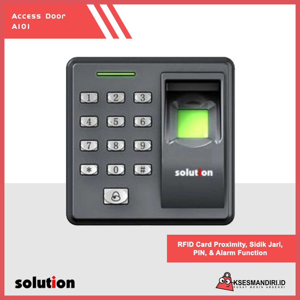 Jual Mesin Absensi Fingerprint dan Access Door Solution A101 | Shopee Indonesia