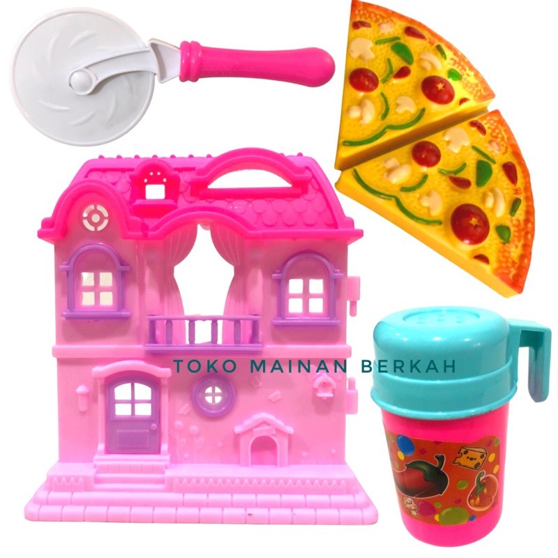 Jual Mainan Pizza + Istana Termurah | MAINAN PIZZA SET ISTANA | Shopee ...