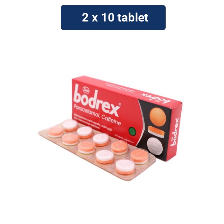 Jual Bodrex Tablet New 2 x 10 tablet | Shopee Indonesia