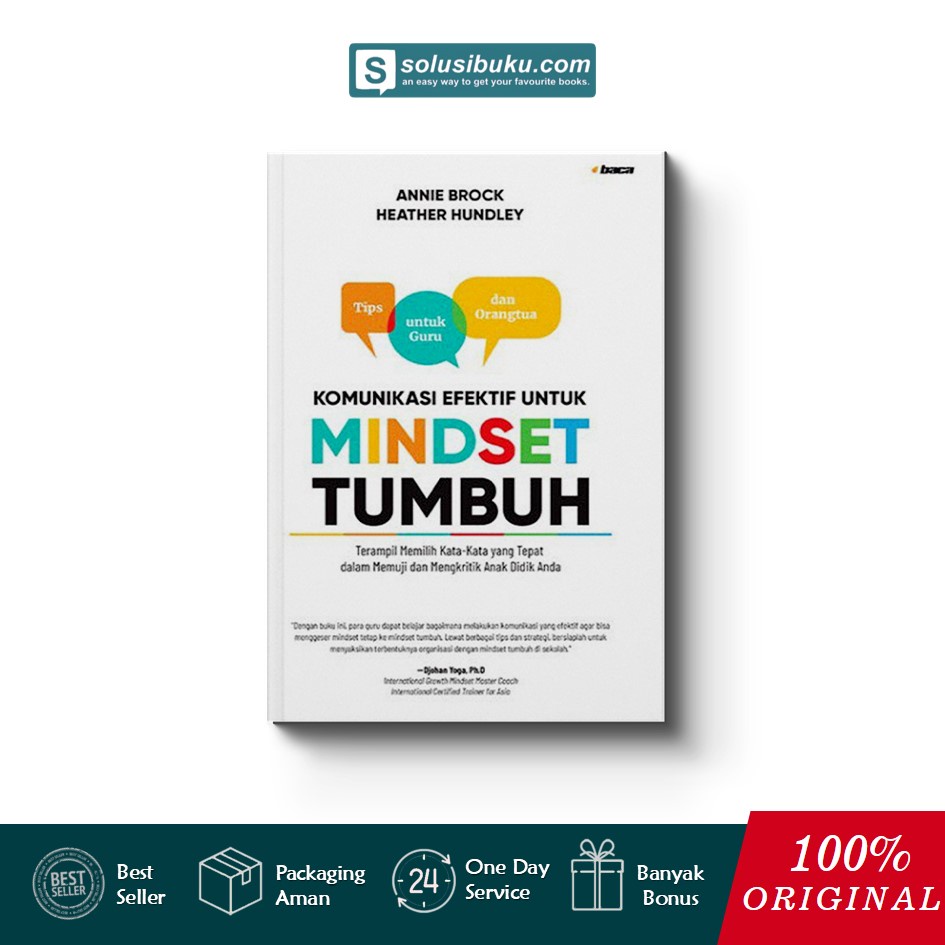 Jual Buku Komunikasi Efektif untuk Mindset Tumbuh (Penerbit Baca ...